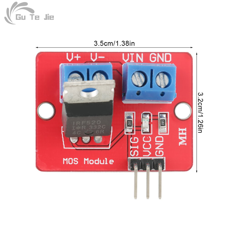 IRF520 Mosfet Driver Module DC Motor Control Arduino iTeams โมดูลมอสเฟส ...