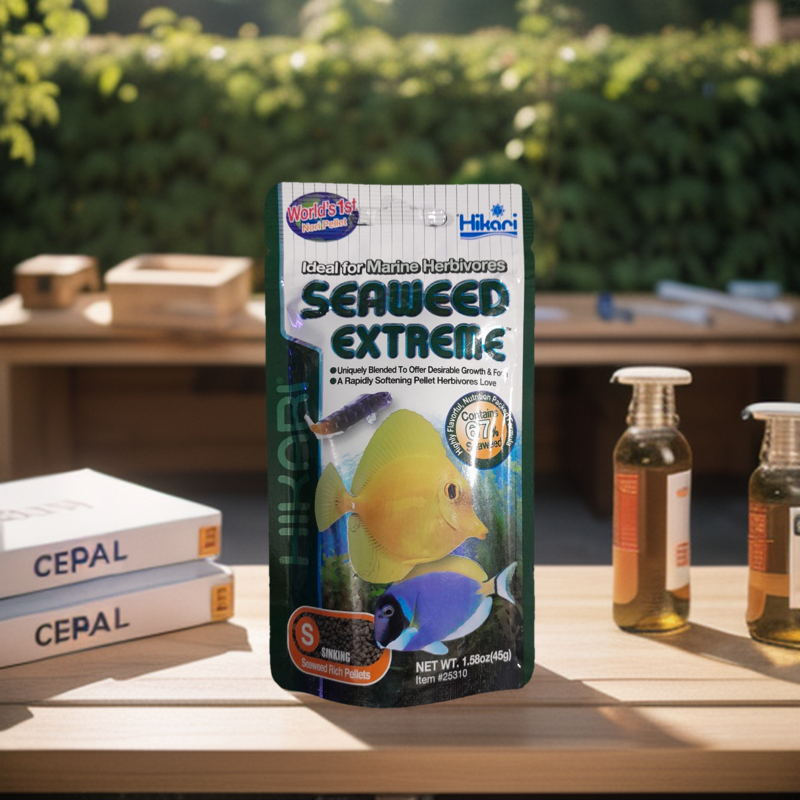 Hikari Seaweed Extreme Sinking 45g Hikari Fish Food Ideal For Marine ...