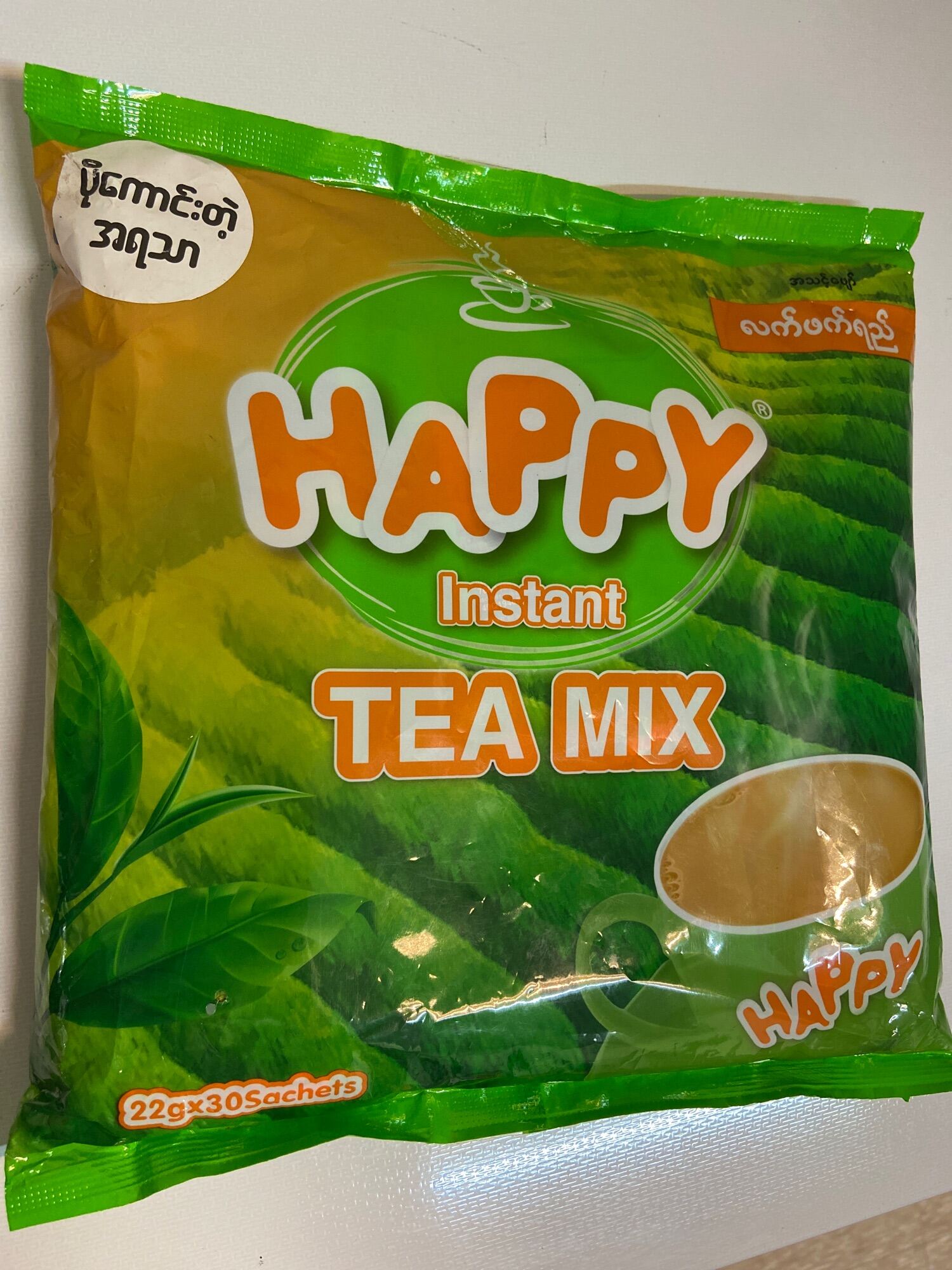 Instant Tea Mix - Happy, 660g (22g x 30 Sachets) | Lazada Singapore
