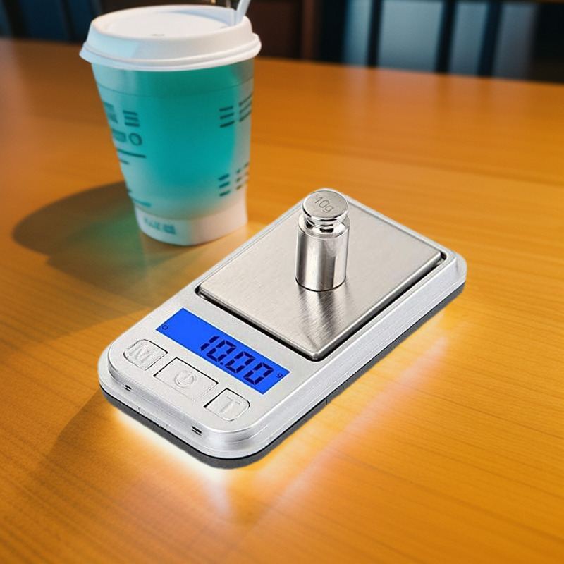 Digital Scales Smallest Mini Pocket Jewelry Scale 200g x 0.01g LCD ...