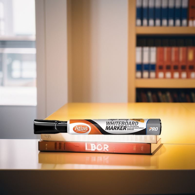 Atlas Black Color Whiteboard Marker - 12pcs | Daraz.com.bd