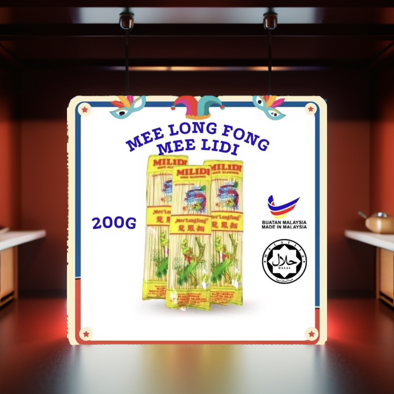 Mee Lidi Long fong 300g noodle x 3packet | Lazada