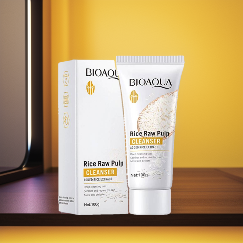 Bio Aqua Rice Raw Pulp Cleanser | Daraz.pk