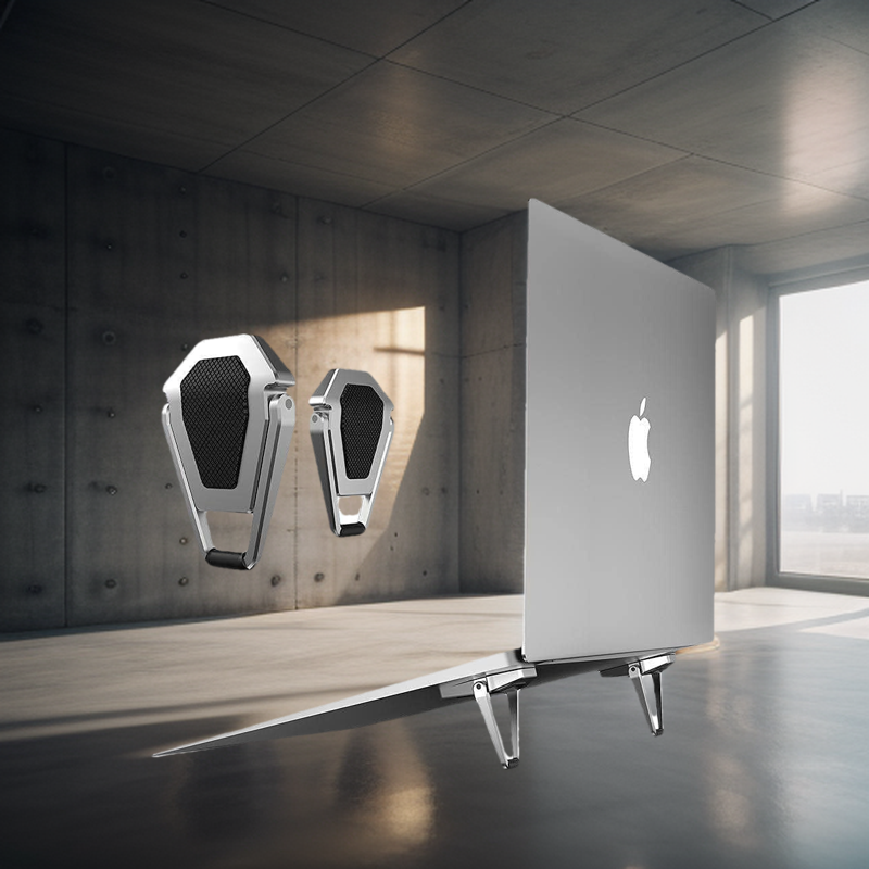 Aluminum Shield Style Mini Bracket Laptop Cooling Stand | Daraz.com.np