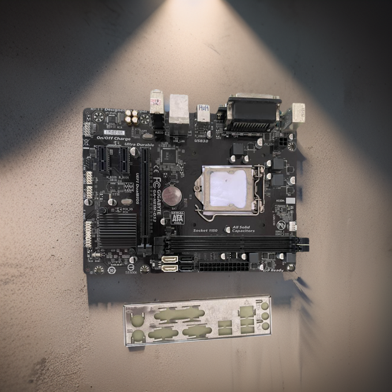 Gigabytes Motherboard H81 LGA1150 DDR3 Intel CPU Gen4 | Lazada