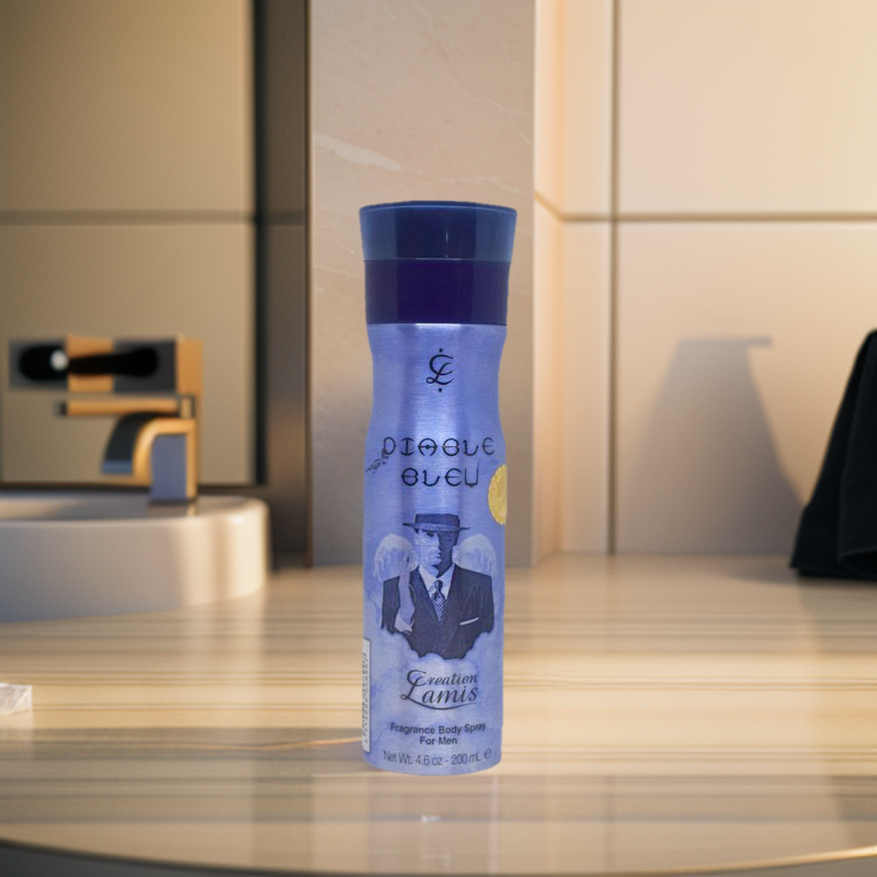 Creation Lamis Diable Blue Body Spray for Men - 200 ml | Daraz.com.bd