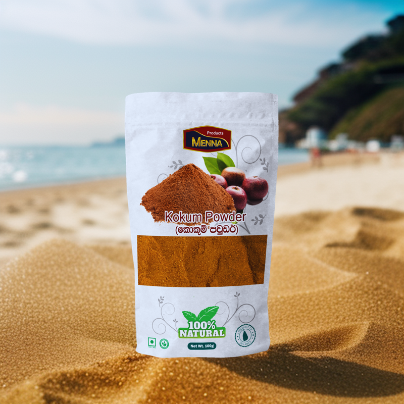 Pure Kokum Powder 100g - Natural Tangy Flavor & Health Benefits | Daraz.lk