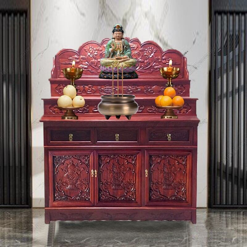 Household Buddha Niche New Chinese Style Clothes Closet Tibetan Style ...
