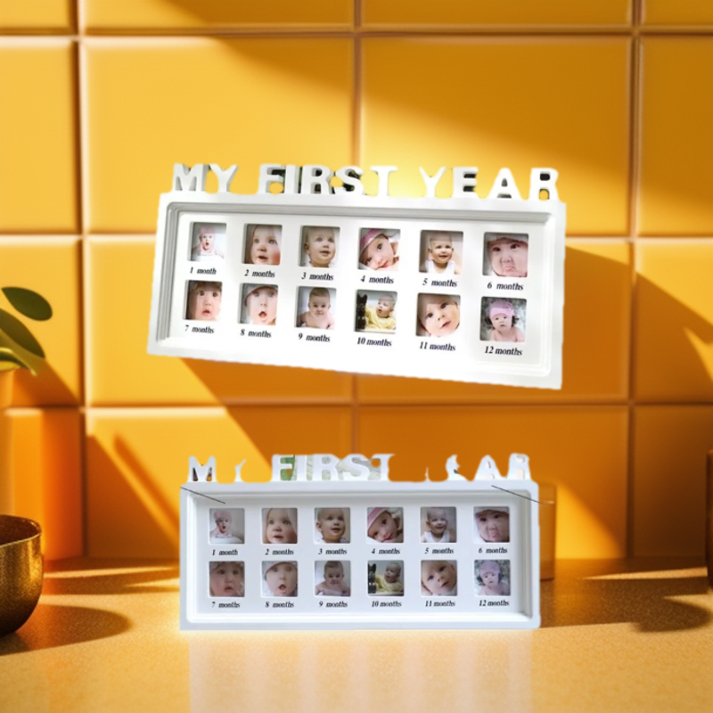 My First Year Baby 12 Month Photo Frame | Daraz.com.np