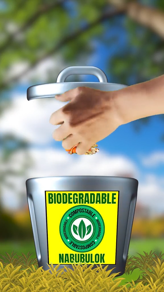 De-Sign Proper Waste Disposal Signage Sticker 8x8" Inches, Waterproof ...