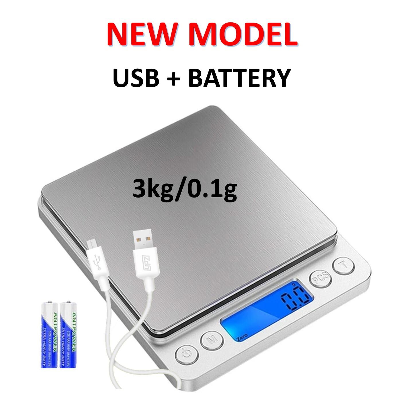 Kitchen weighing scale baking cooking weighing scales 3kg/0.1g | Lazada ...