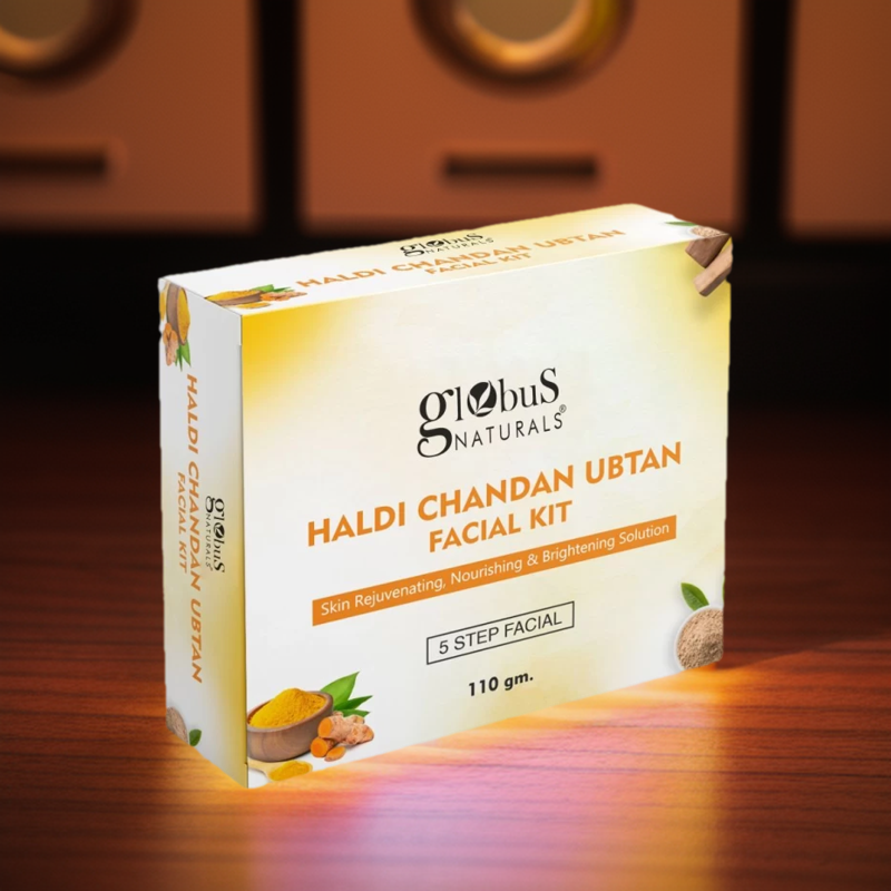 Haldi Chandan Ubtan Brightening Lightening 5 Step Facial Kit For All ...