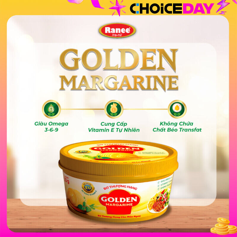 Bơ Thượng Hạng Golden Margarine 200gr
