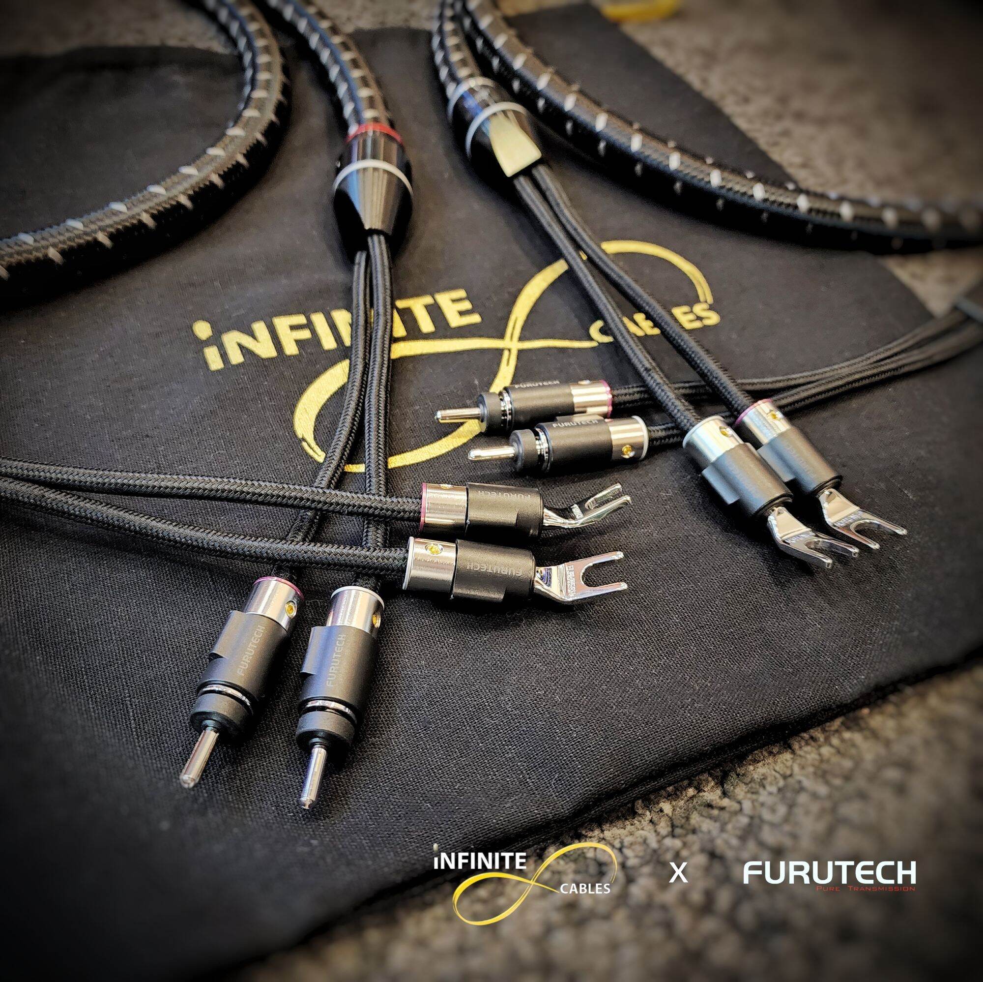 FURUTECH DSS-4.1 SPEAKER CABLE terminated with FURUTECH connectors ...