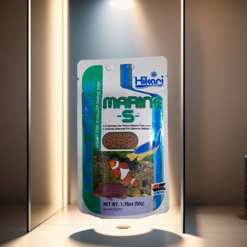 Hikari Marine S 50g Sinking Hikari Fish Food Uniquely Balanced For ...