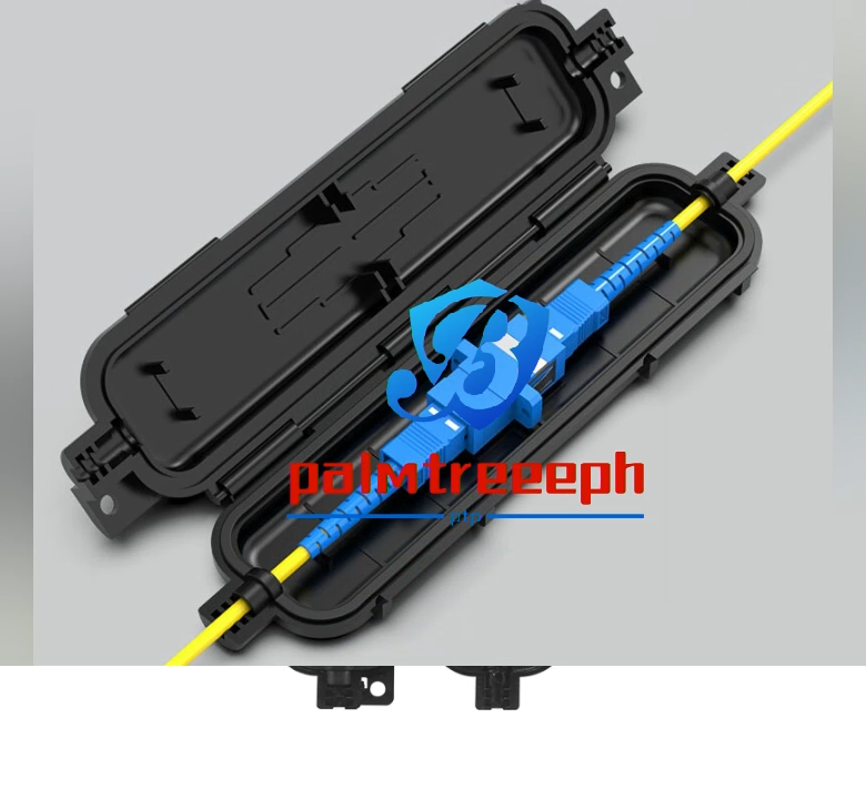 【COD】FTTH Fiber Cable Protective Box Waterproof SC coupler Connector ...