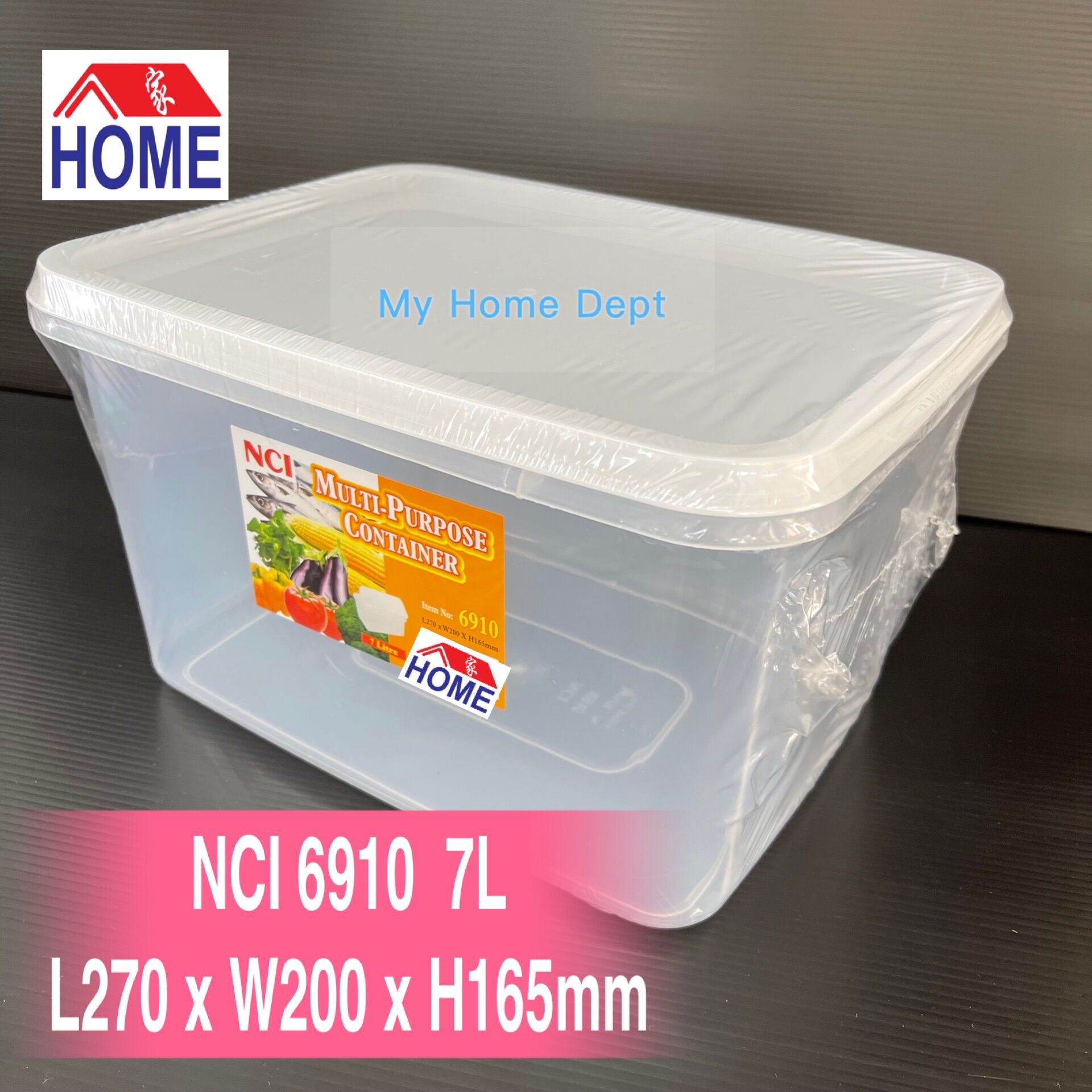 NCI Transparent Multipurpose Storage Box/ Storage Container / Storage ...