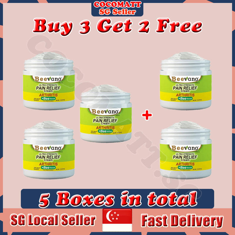 ️SG Stock ️ New Zealand Bee Venom Joint Cream, Beevana Collagen Cream ...