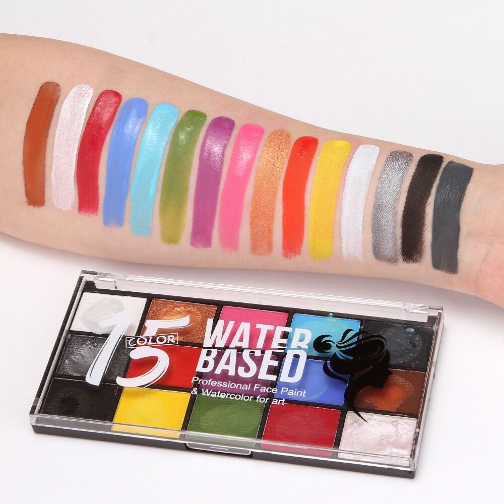 Halloween Face Paint Body Art Cake Pigment Childrens Cosmetics Opera ...