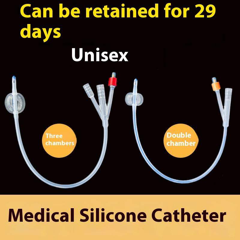 Single Use 2 Way 3 Way Urinary Catheter Silicone Foley Catheter For