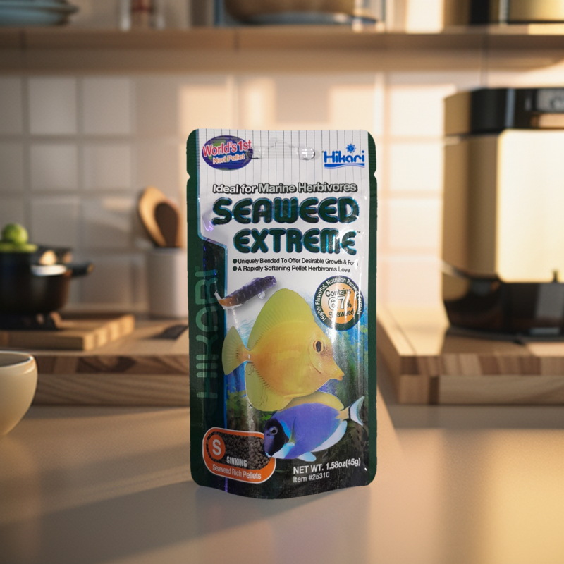 Hikari Seaweed Extreme Sinking 45g Hikari Fish Food Ideal For Marine ...