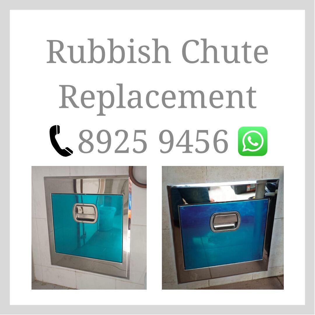 HDB Rubbish Chute Replacement Stainless Steel | Condo Rubbish Chute Replacement Available ...