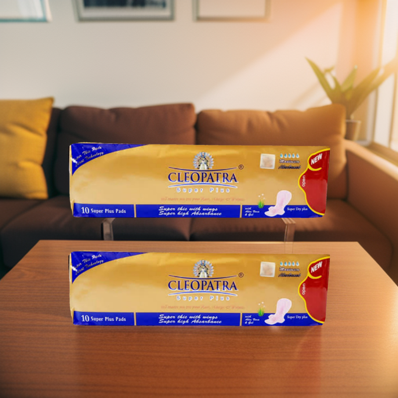 Cleopatra Original Sanitary Pads for Girls Periods with 7 High-Tech ...
