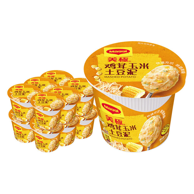 Nestle Maggi Meji Mashed Potatoes 35G * 12 Instant Breakfast Instant ...
