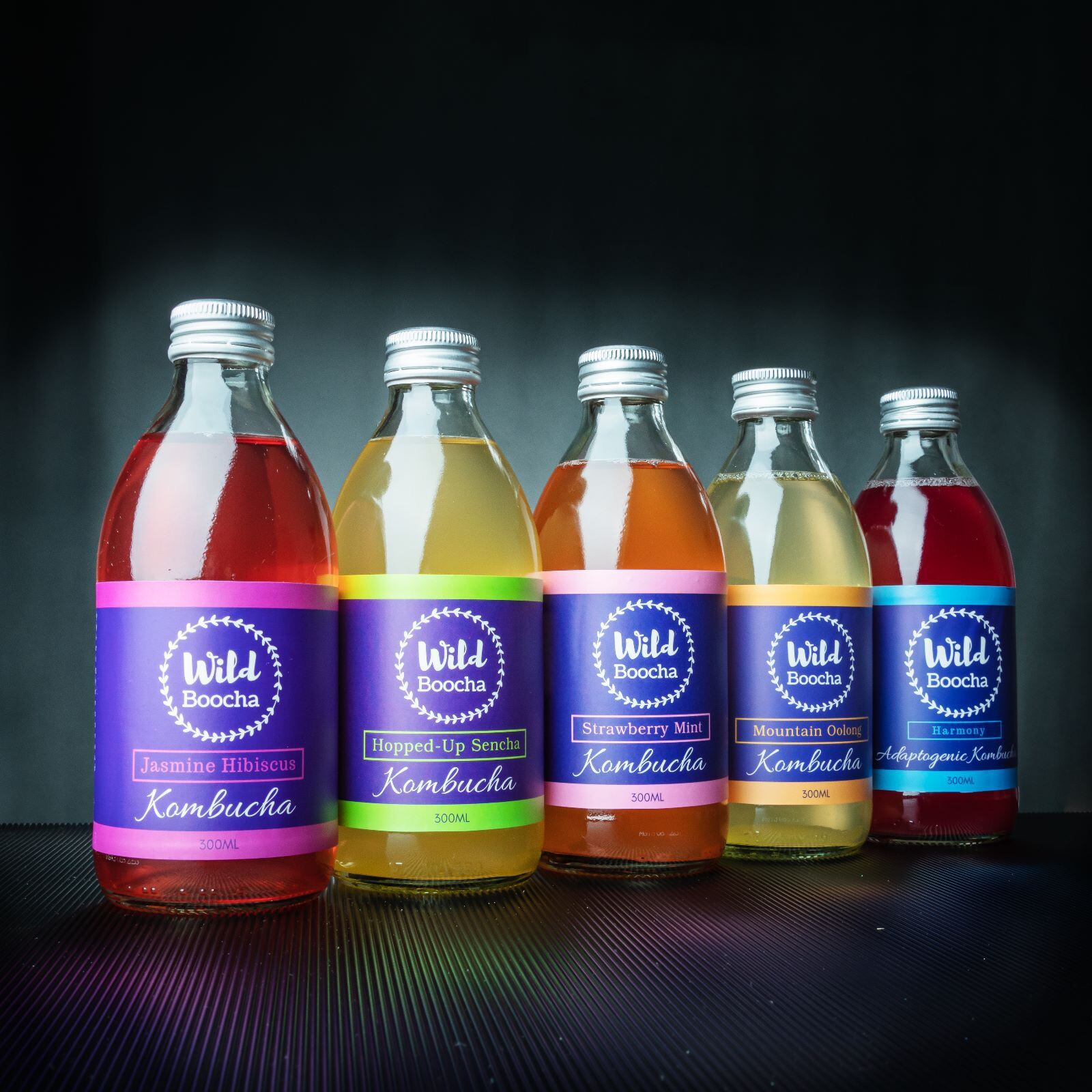 [Wild Boocha Kombucha] A Set of 12 Assorted Kombucha | Lazada Singapore