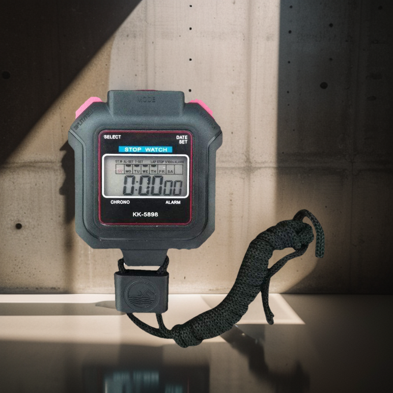 Black Digital Sport Stop Watch With Compass | Daraz.com.np