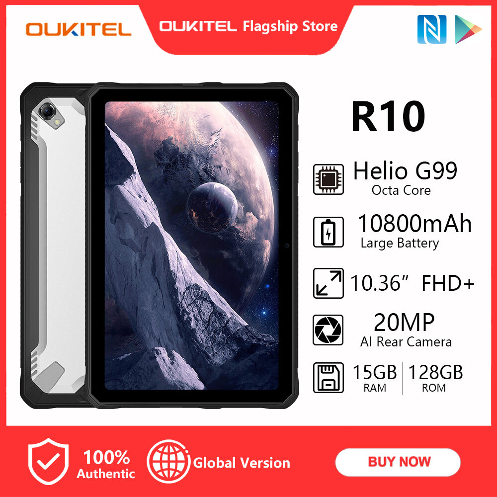 DOOGEE R10 Rugged Tablet 10.4" 2K Display Helio G99 Octa Core Processor ...