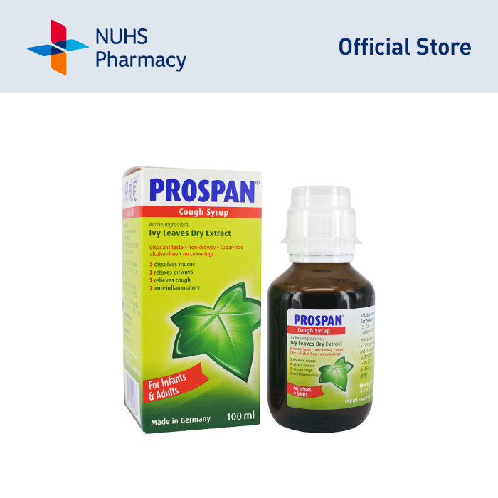 Prospan Cough Syrup 100ml [NUHS Pharmacy] | Lazada Singapore